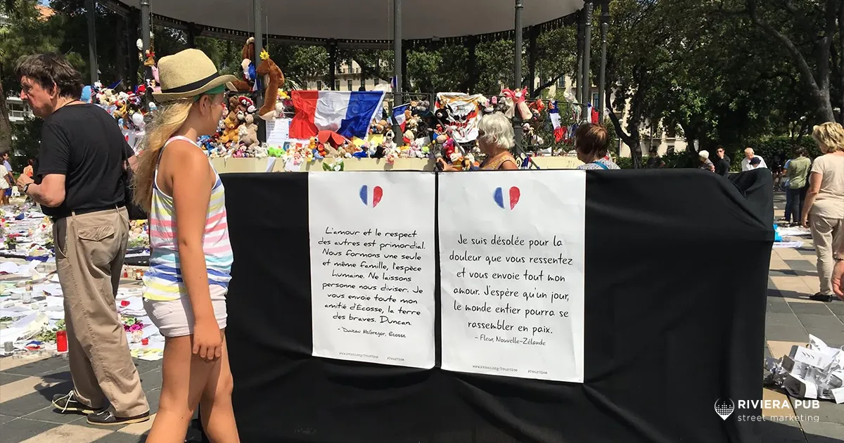 Avaaz x Riviera Pub - Solidarité & paix à Nice après le 14 juillet 2016